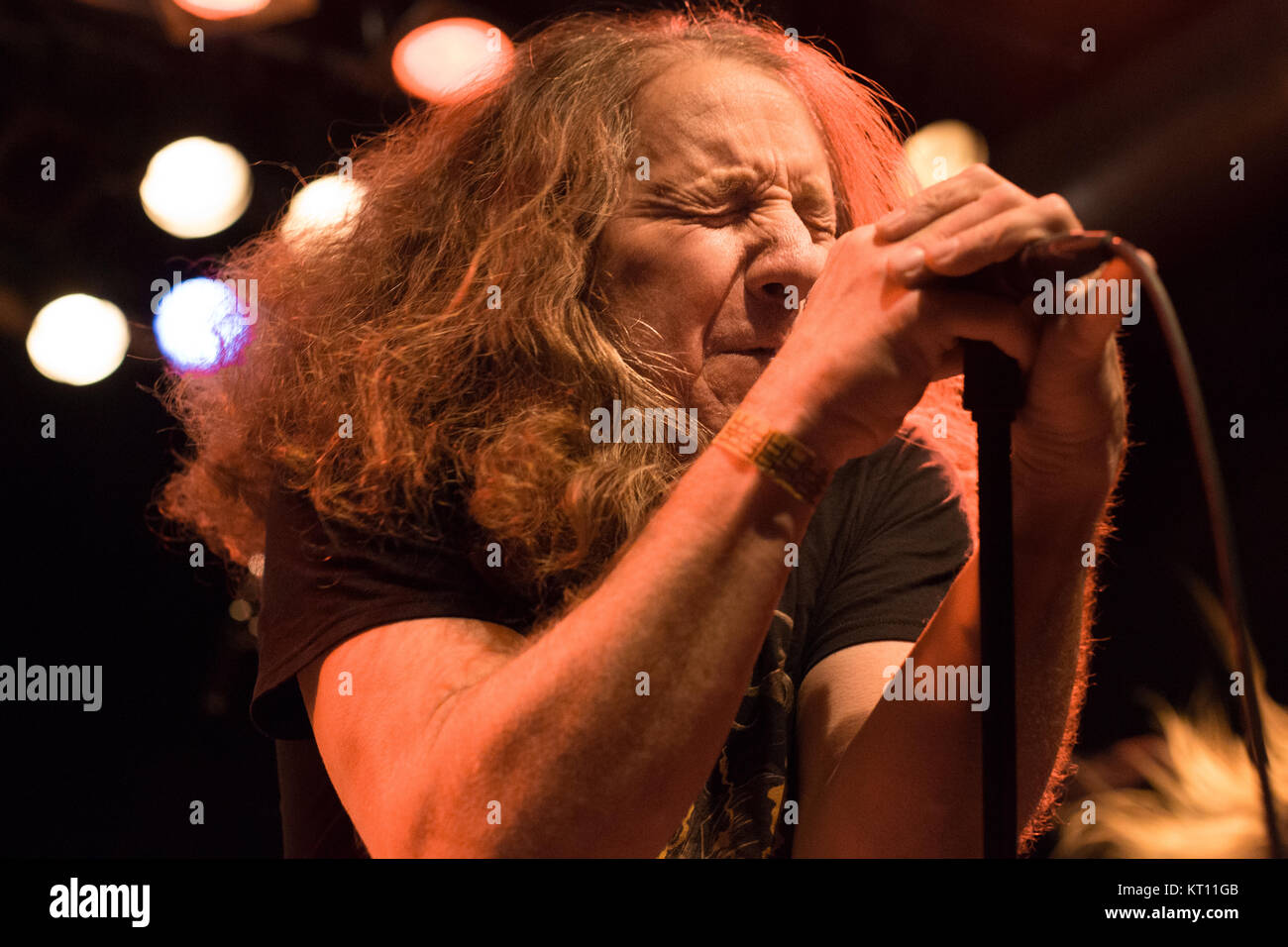 The American doom metal band Saint Vitus performs a live concert at Blå ...