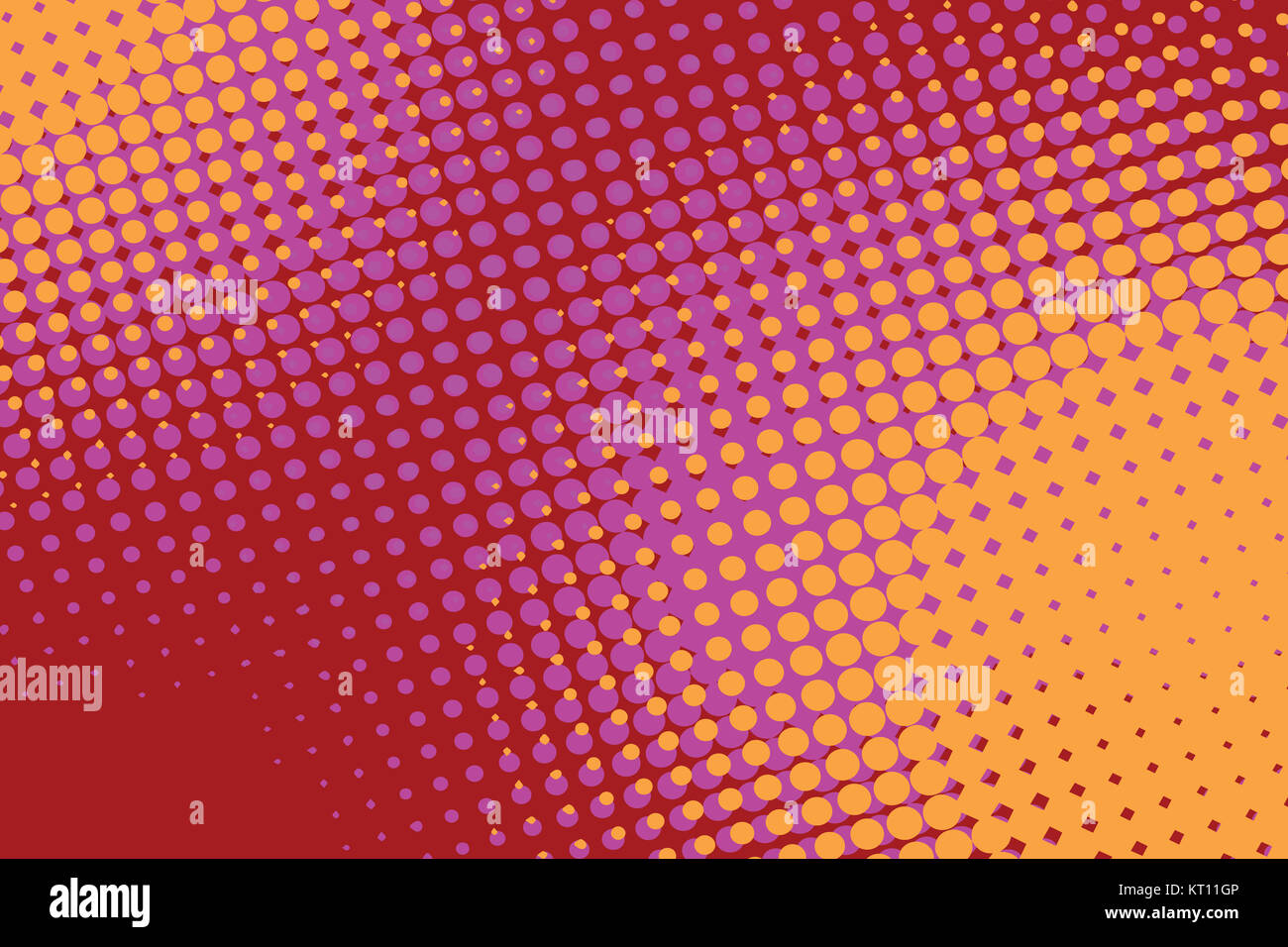 Orange red pop art retro vintage background Stock Photo - Alamy