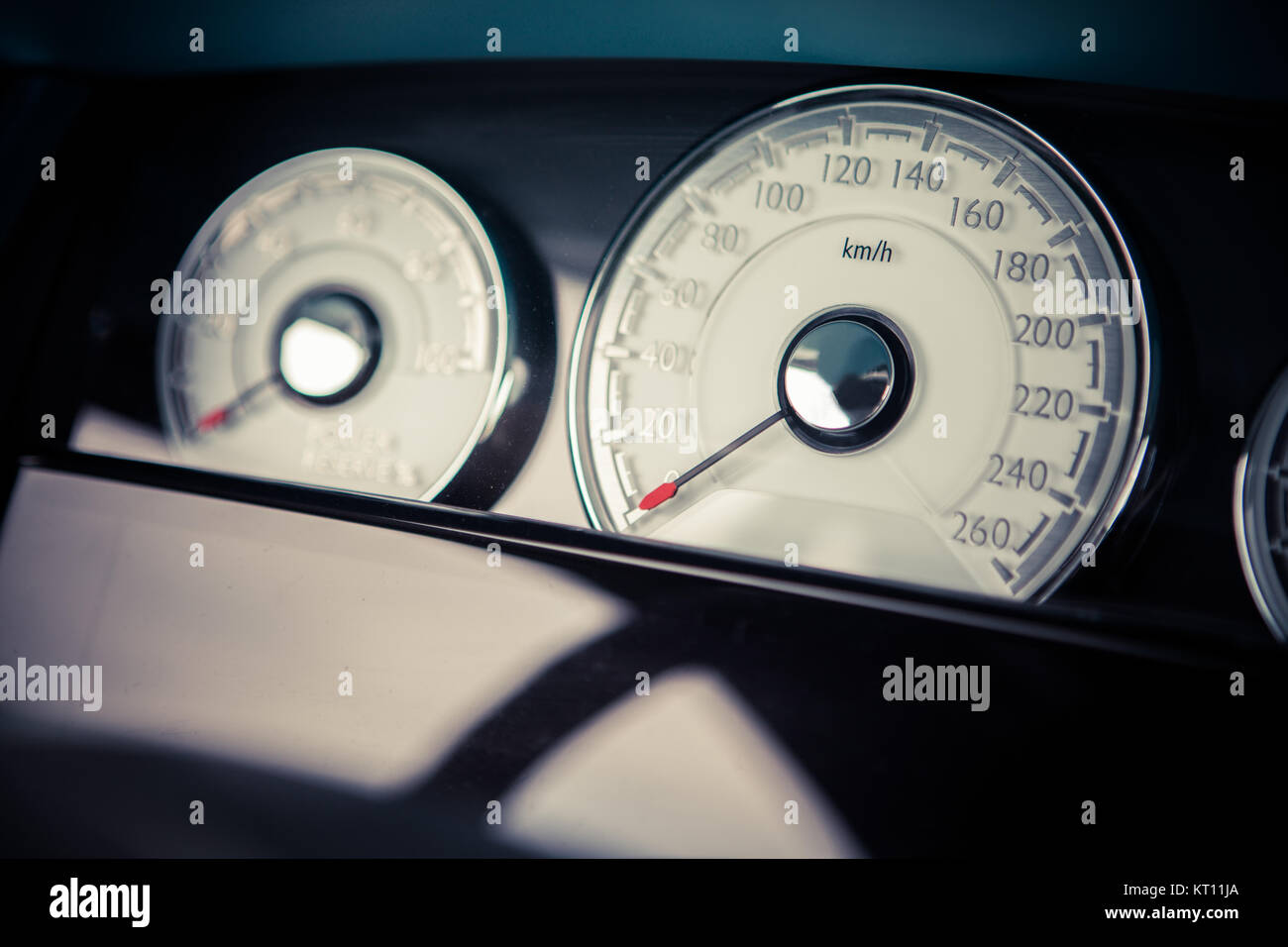Car speedometer detail Stock Photo - Alamy