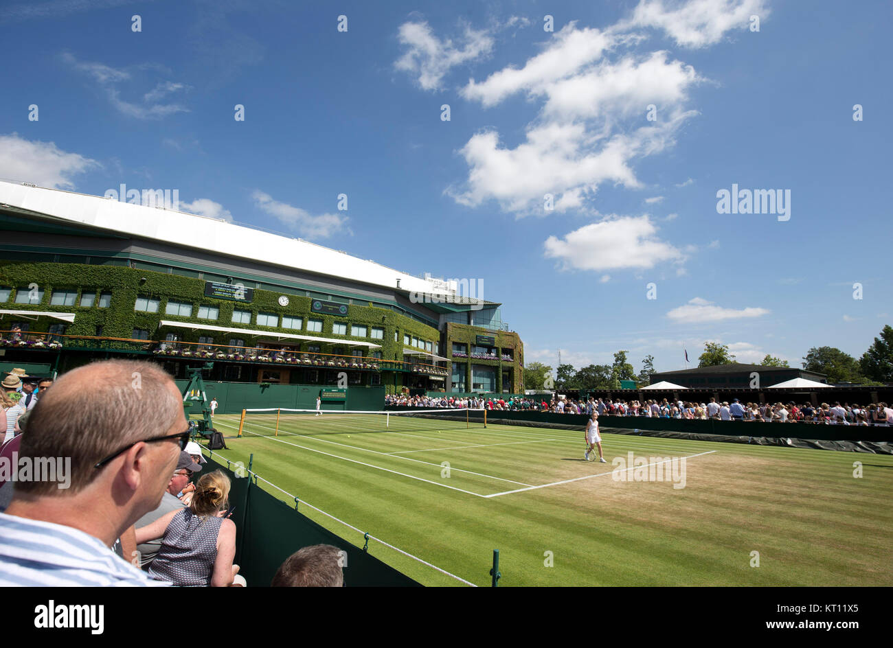 LONDON, ENGLAND - JULY 04: Wimbledon Grounds during day six of the ...