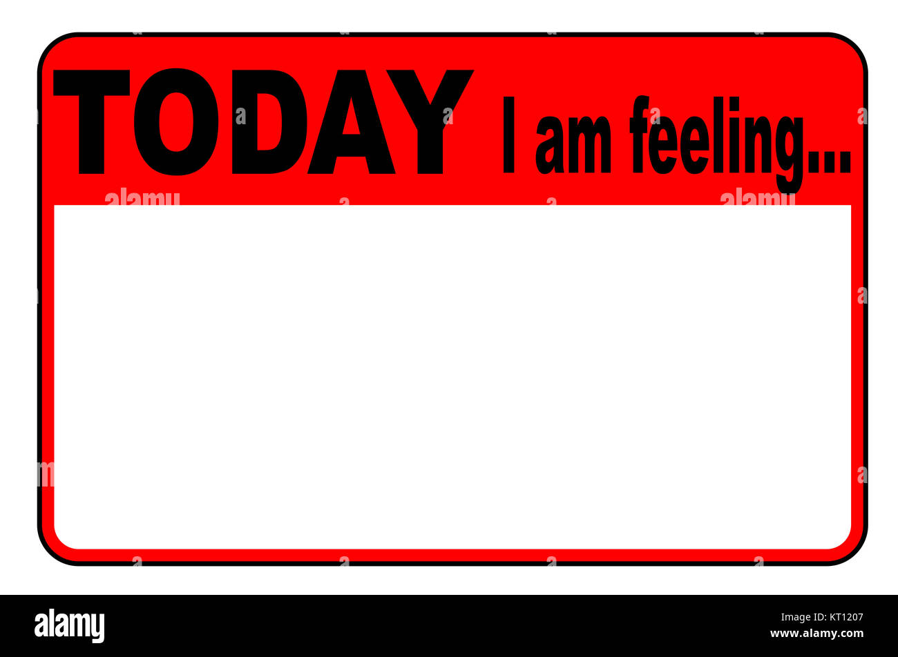 You feeling today Cut Out Stock Images & Pictures - Alamy