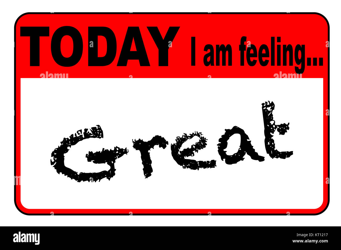 How are you feeling today Cut Out Stock Images & Pictures - Alamy