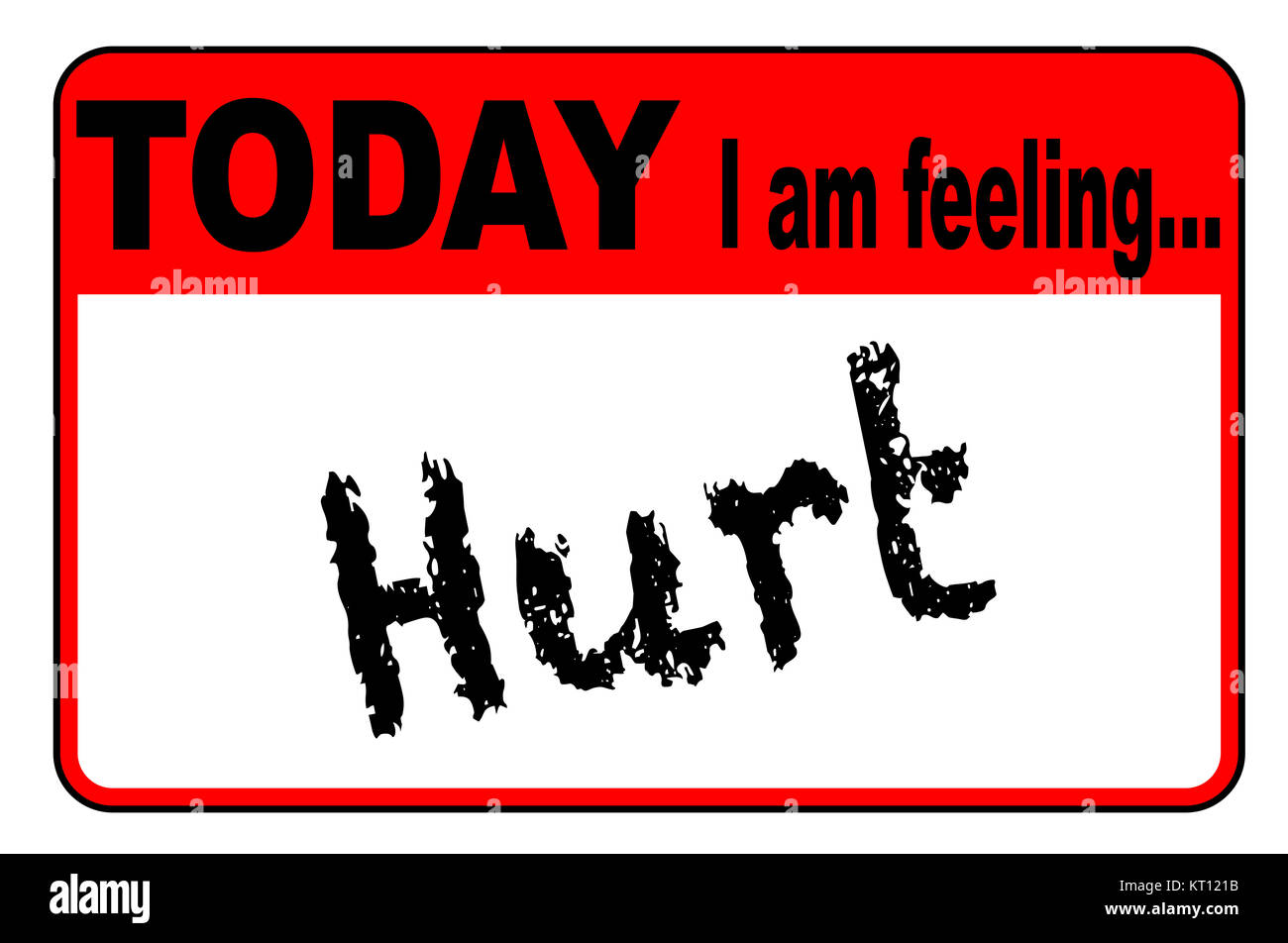 Hurt feelings Cut Out Stock Images & Pictures - Alamy