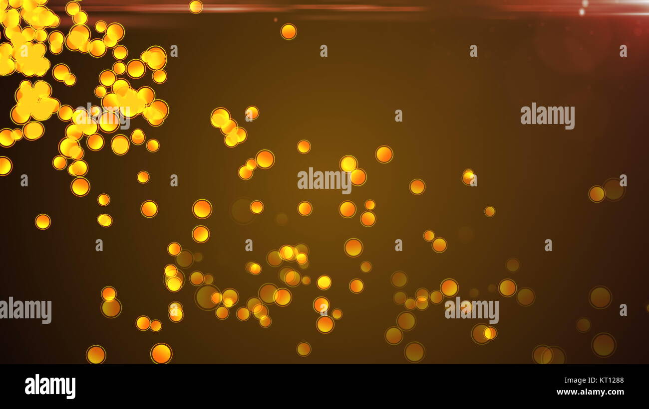 Gold dust particles animation background hi-res stock photography and ...