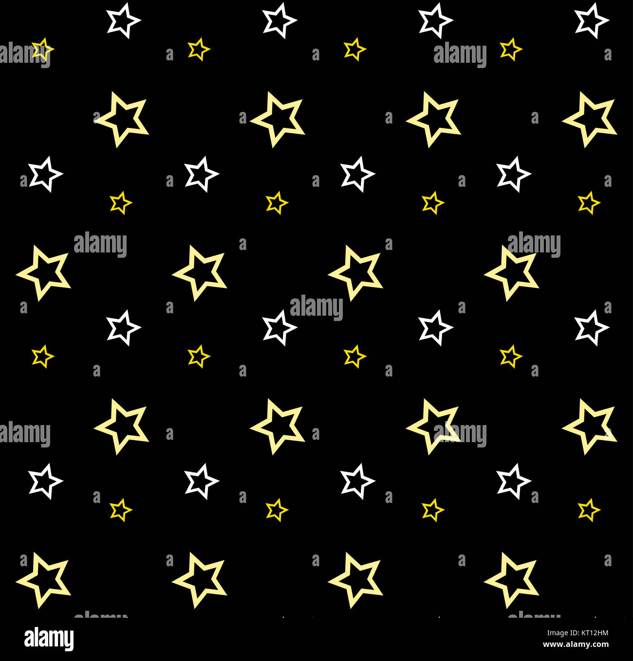 Stars seamless pattern Stock Photo - Alamy
