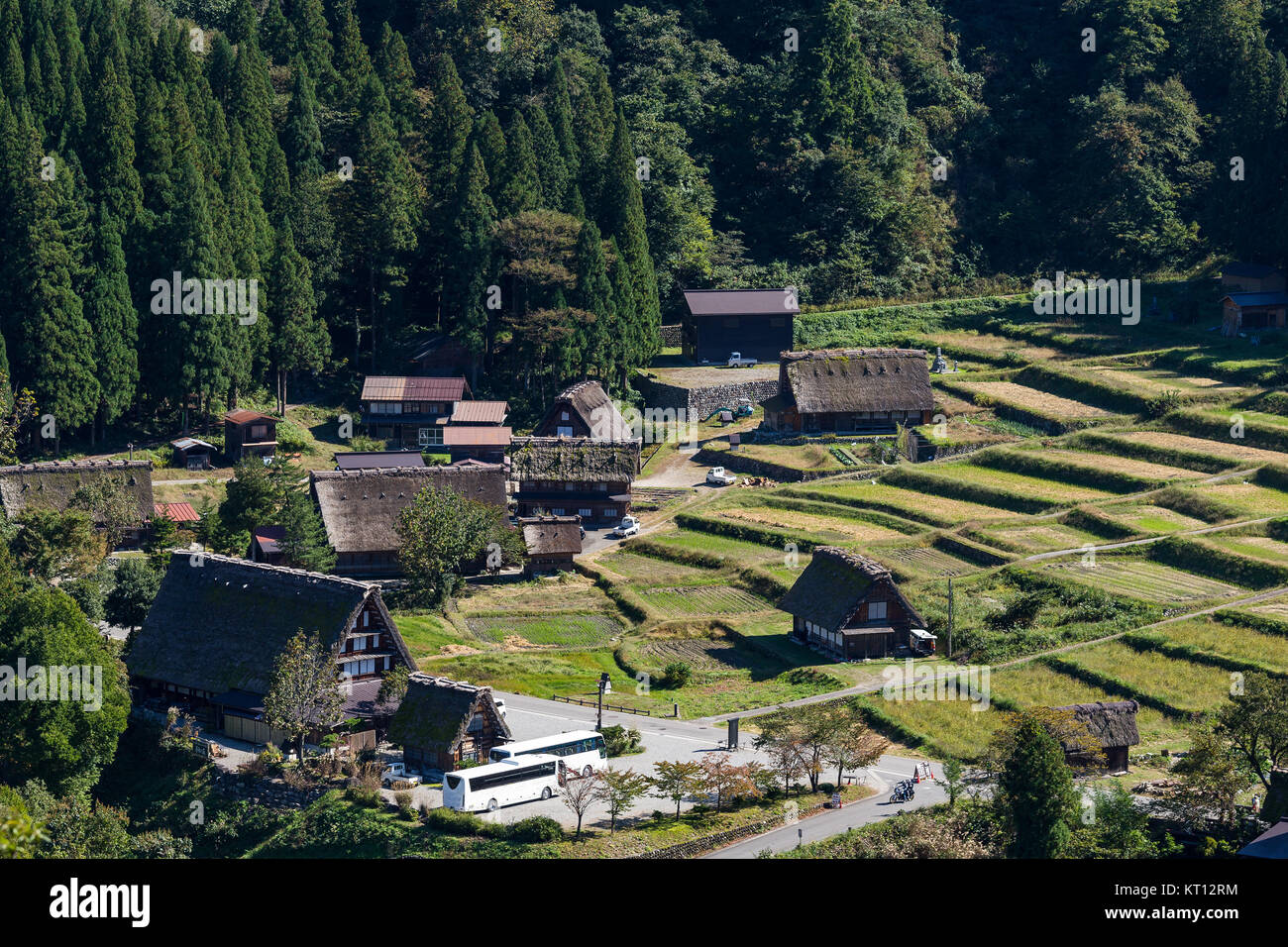 Traditional Japanese old village Stock Photo - Alamy
