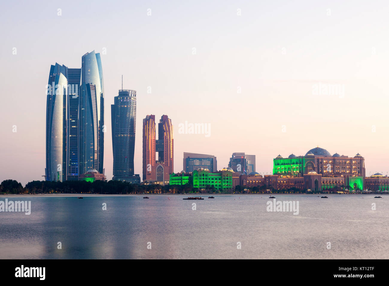 etihad towers in abu dhabi,uae Stock Photo - Alamy