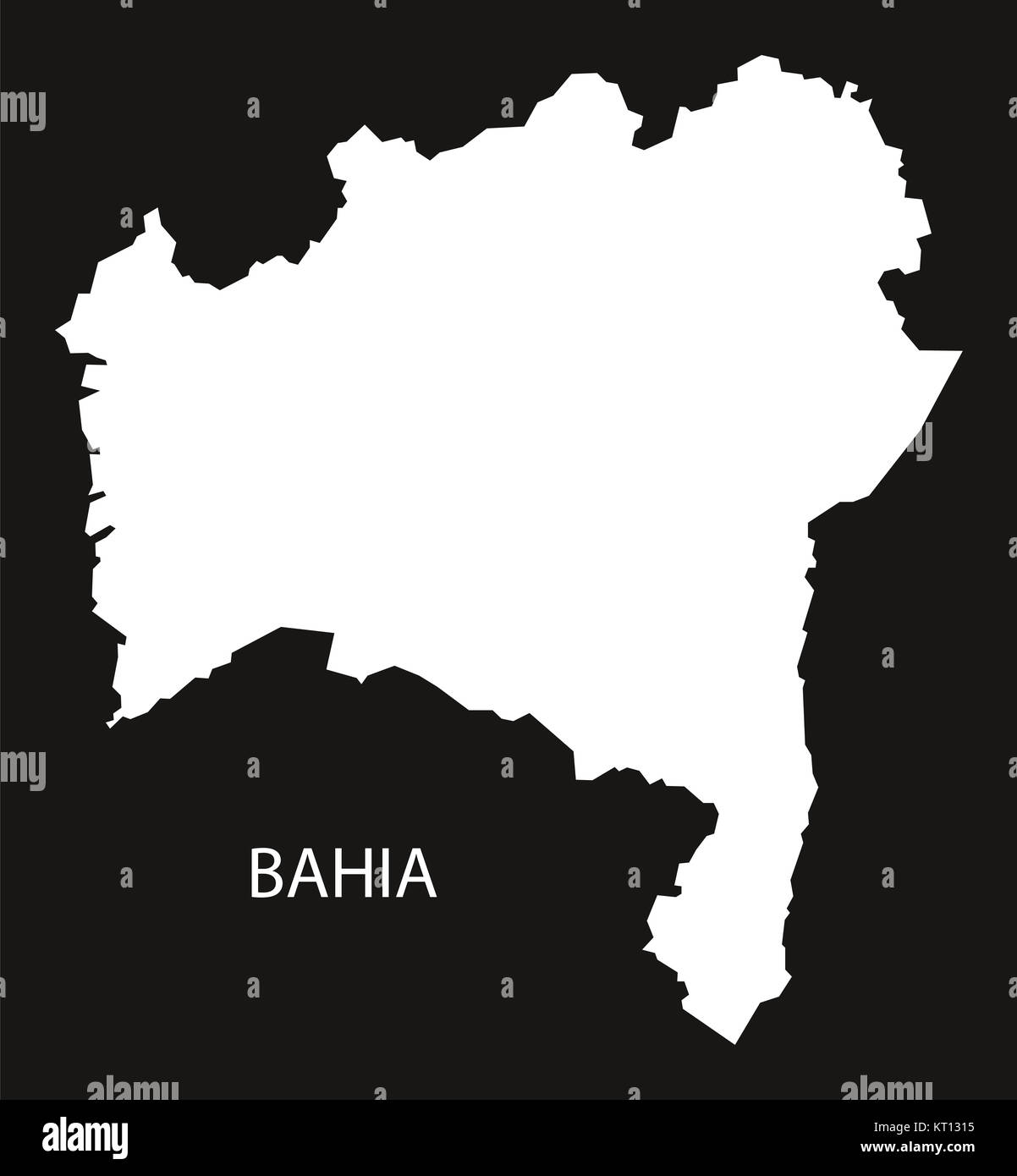 Bahia brazil map hi-res stock photography and images - Alamy