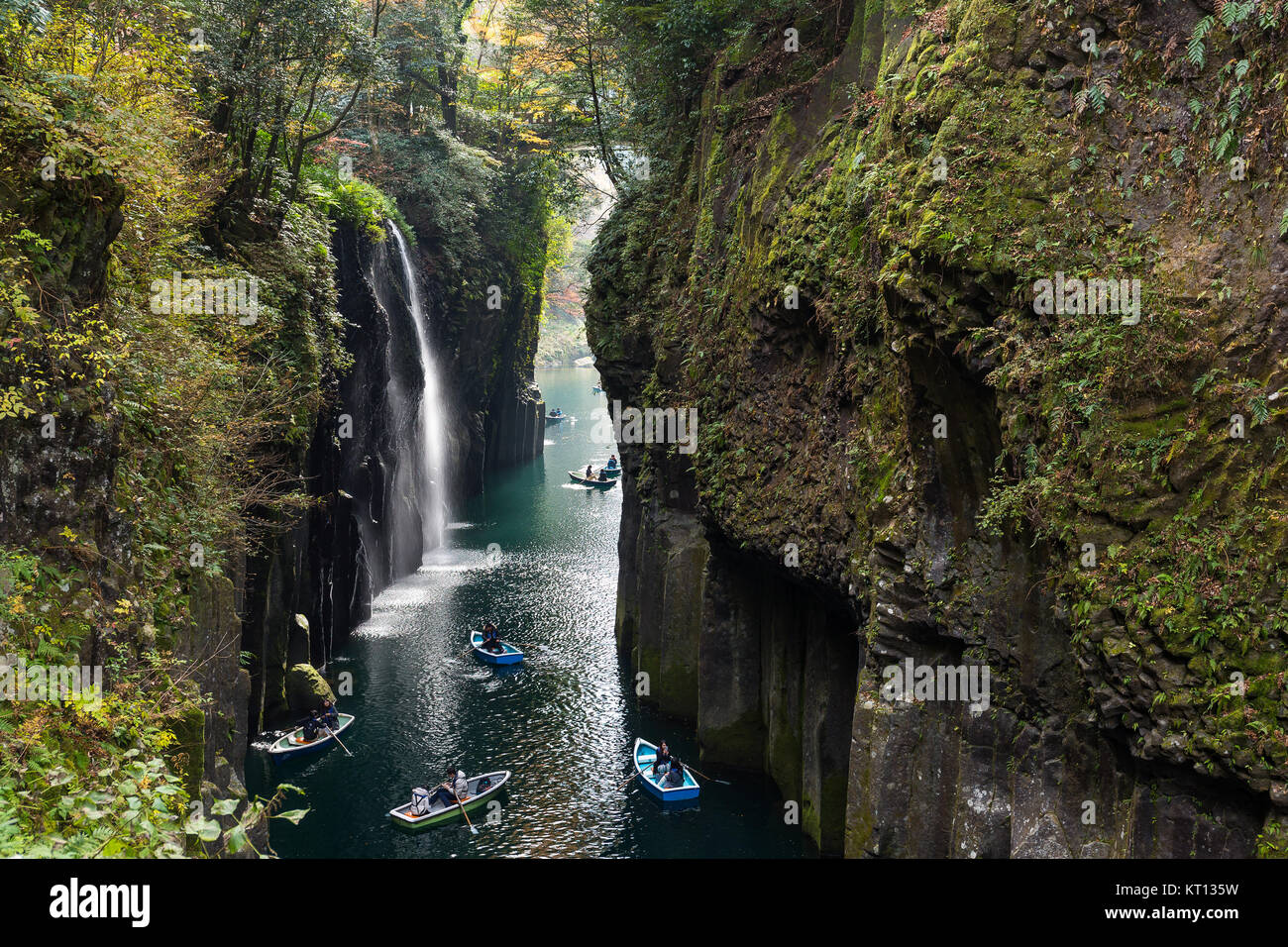 Takachiho Gorge in Japan Stock Photo - Alamy