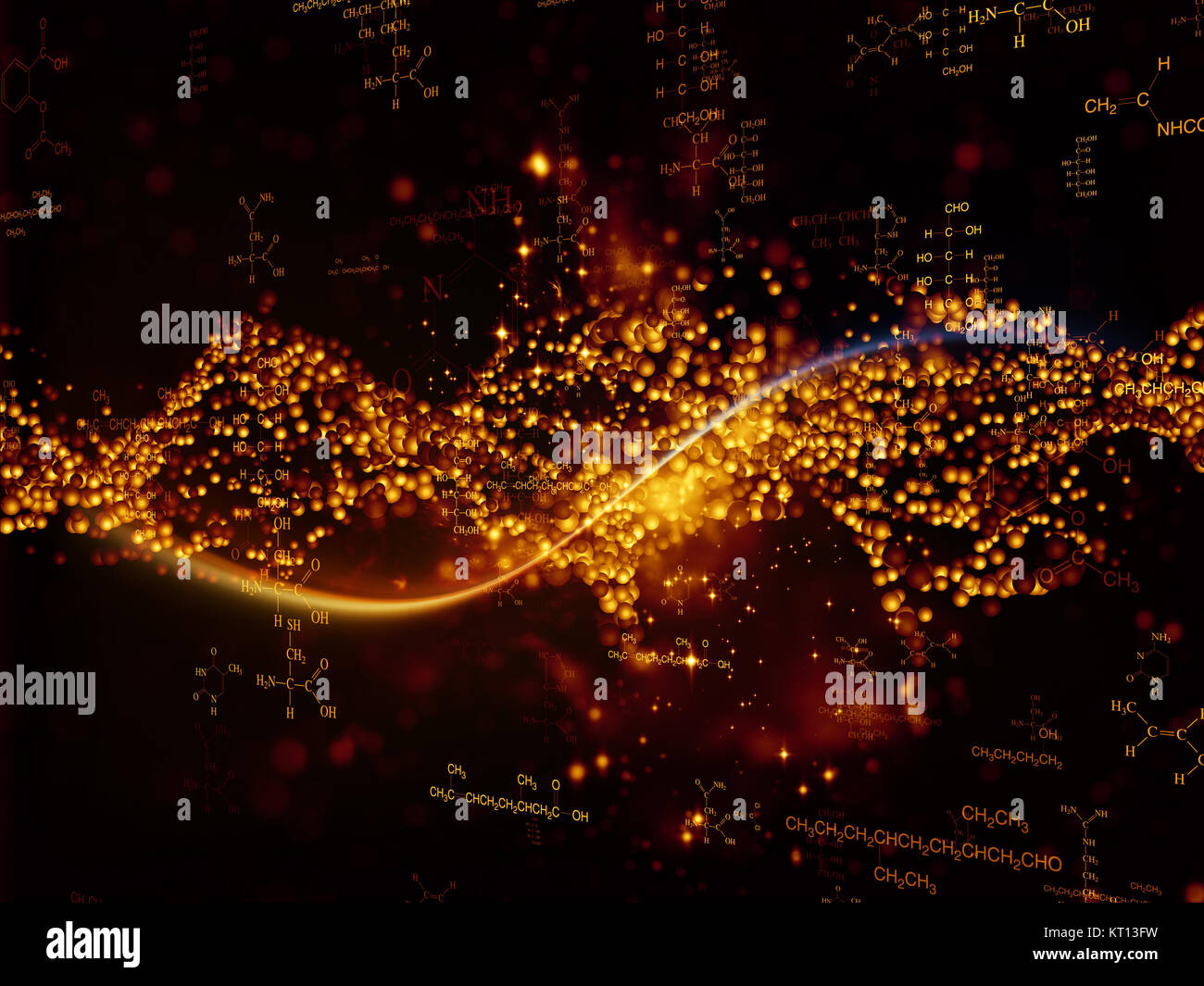 Visualization of DNA Stock Photo - Alamy