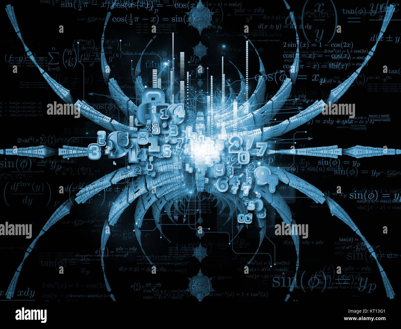 Synergies of Math Design Stock Photo - Alamy