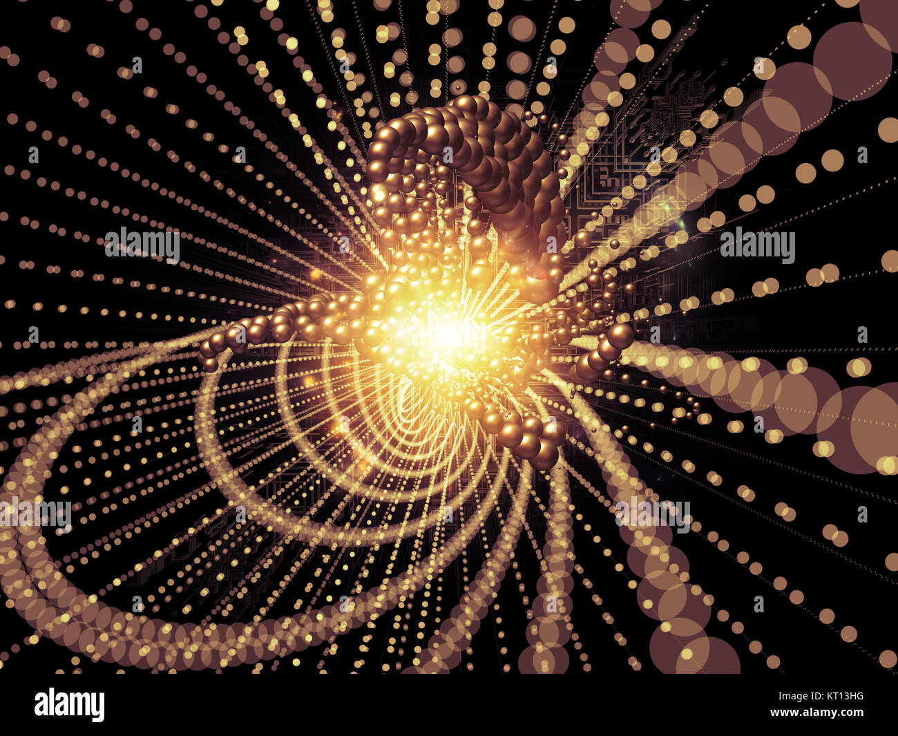 Elements of Wave Particle Stock Photo - Alamy