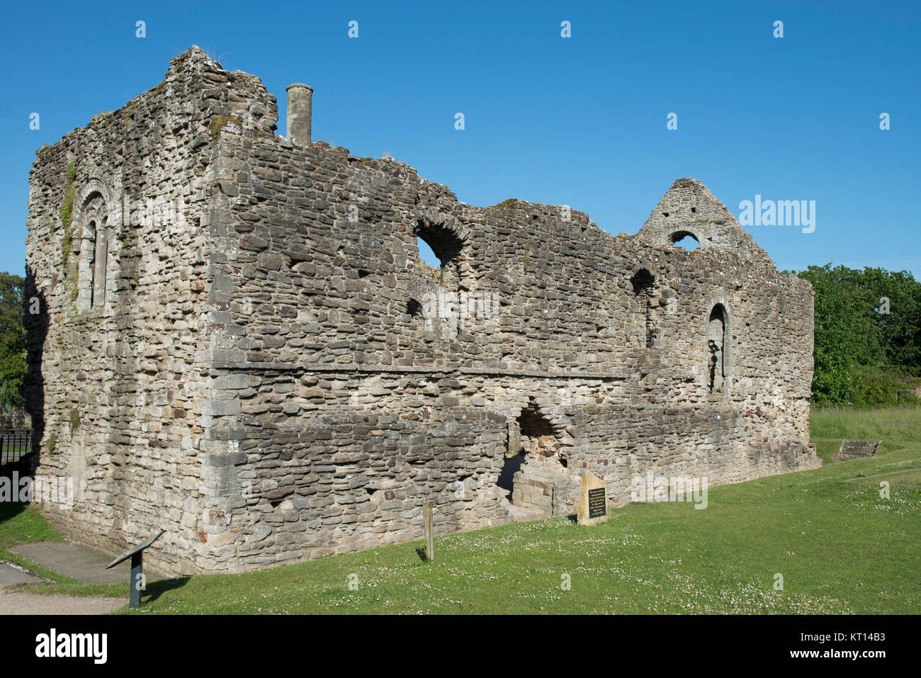 The Norman House, which was part of Christchurch Castle in Dorset, is ...