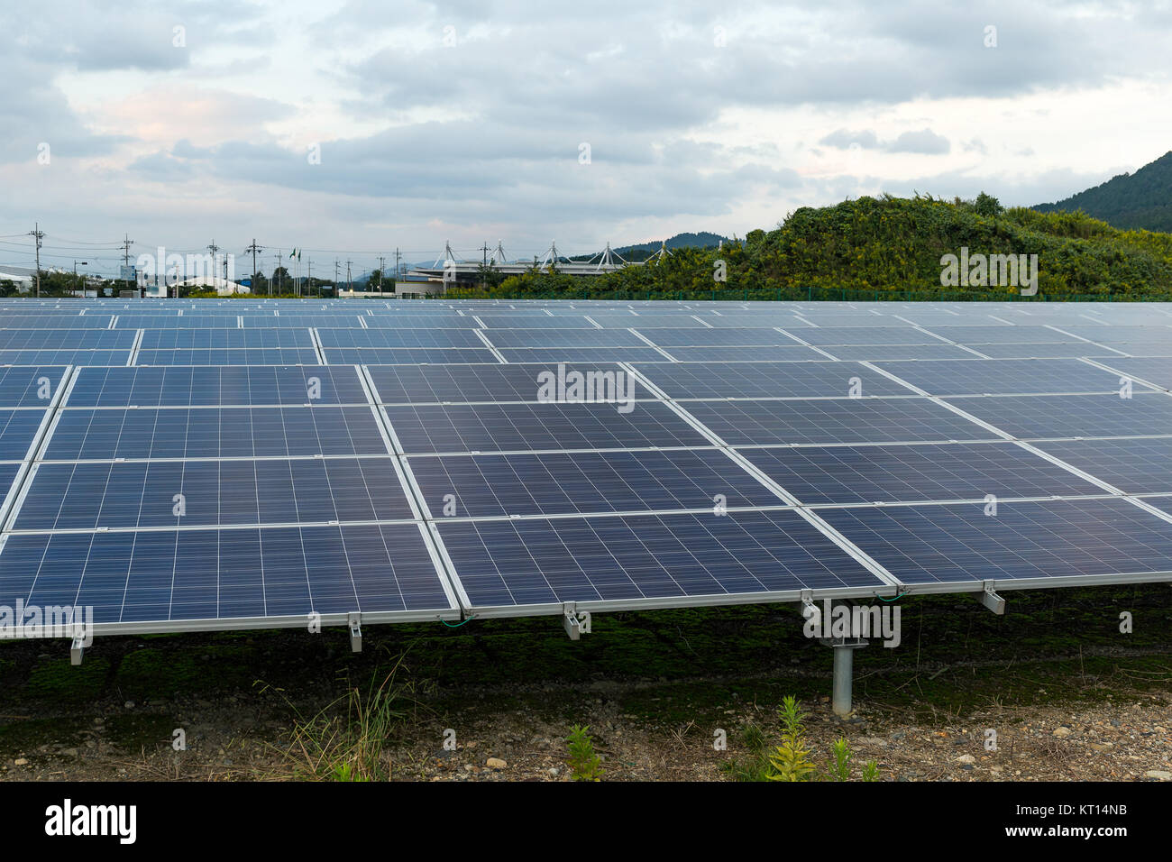 Solar power station Stock Photo - Alamy