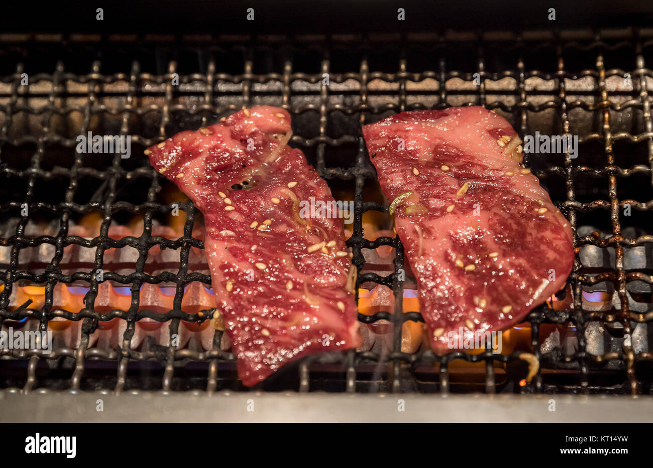 grilled wagyu beef Stock Photo - Alamy