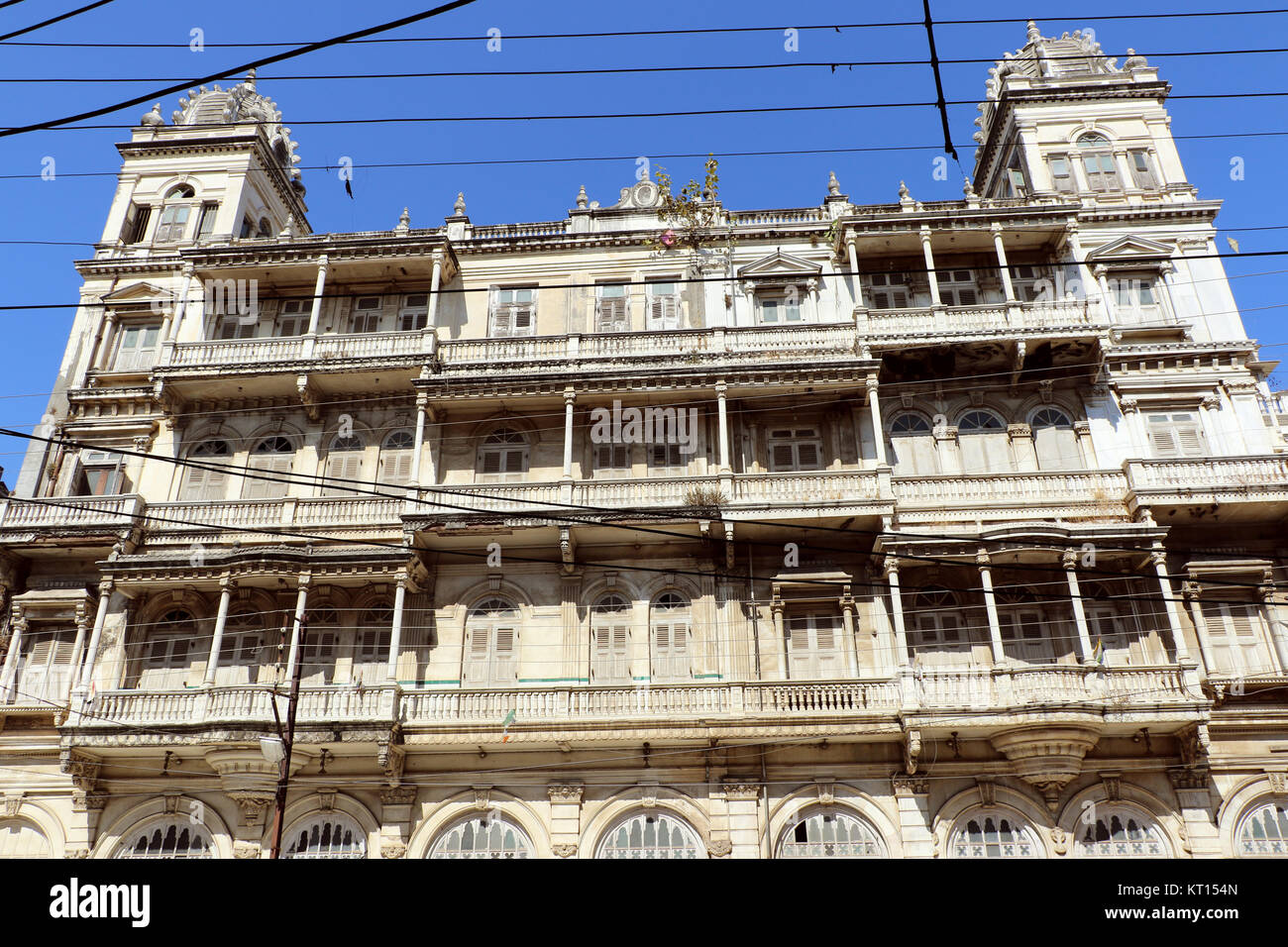 Kanch Mandir (glass temple), Indore Stock Photo - Alamy