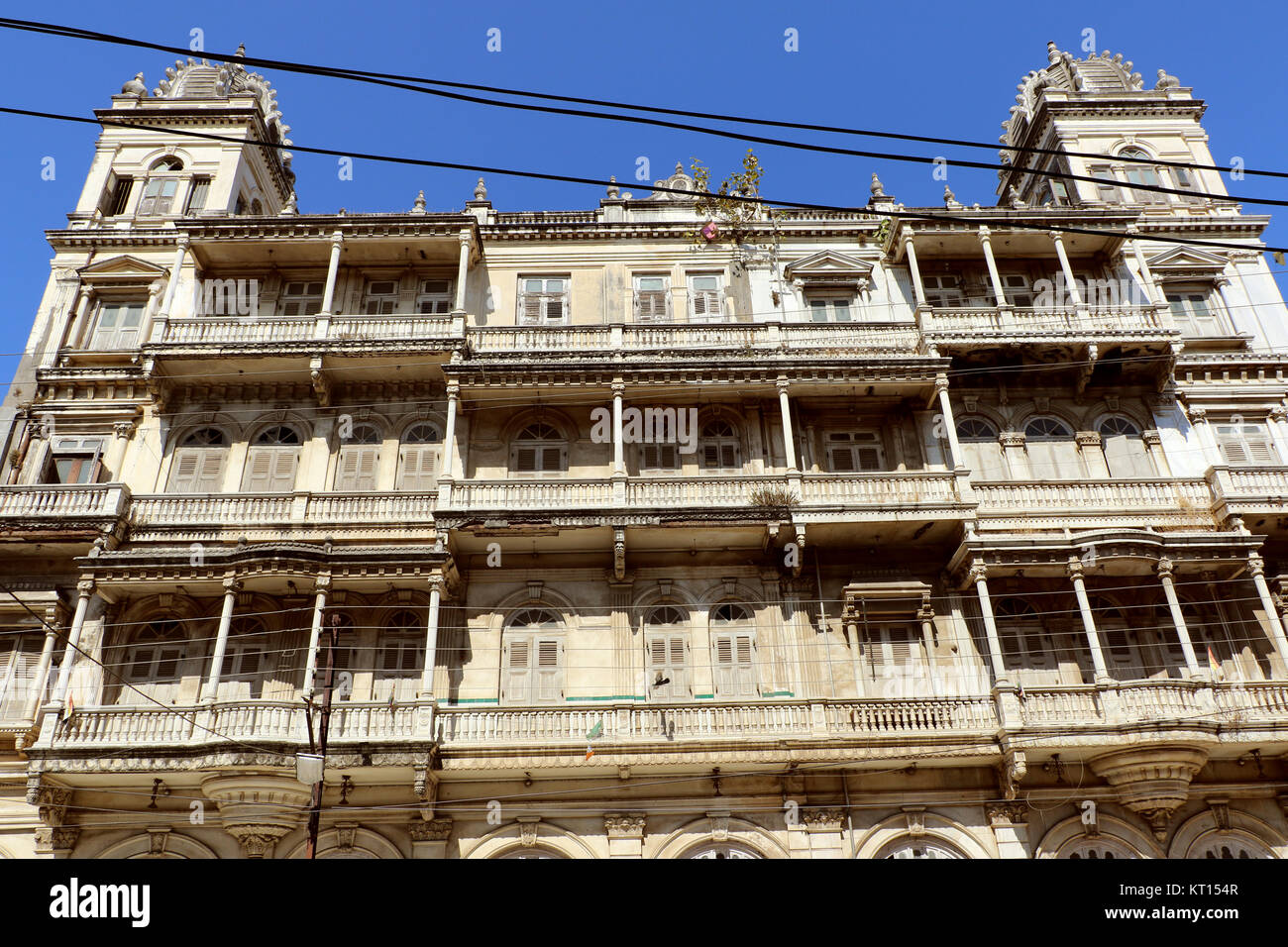 Kanch Mandir (glass temple), Indore Stock Photo - Alamy