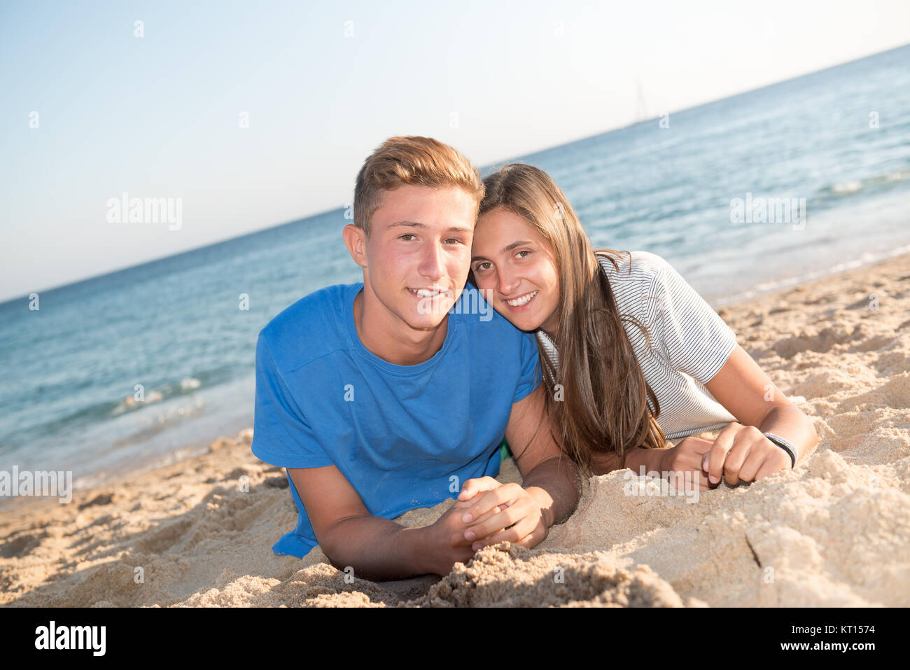 Couple in Summer time Stock Photo - Alamy