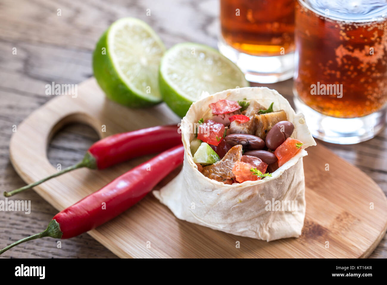 Burrito beer hi-res stock photography and images - Alamy