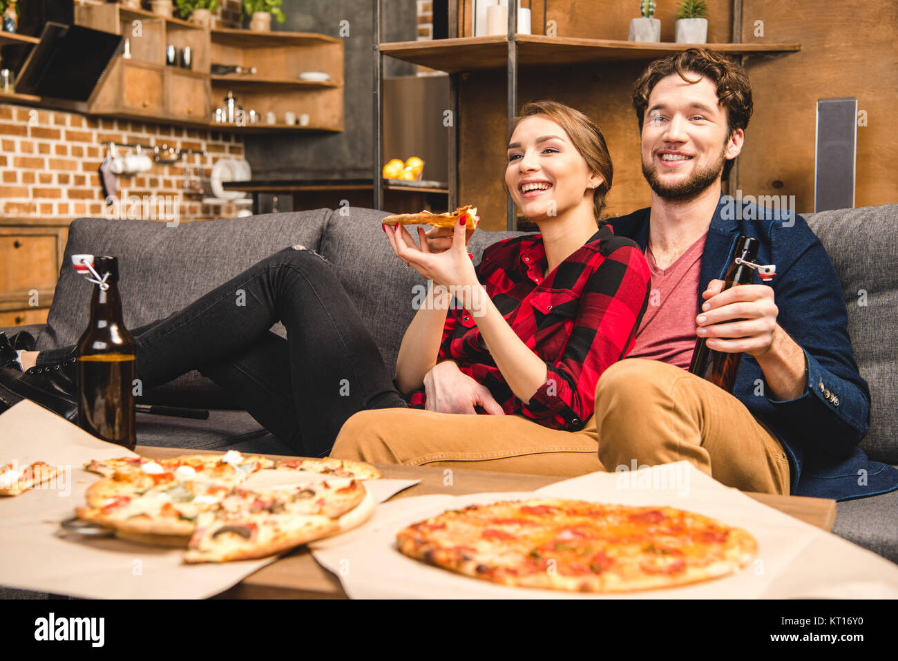couple spending time together Stock Photo - Alamy
