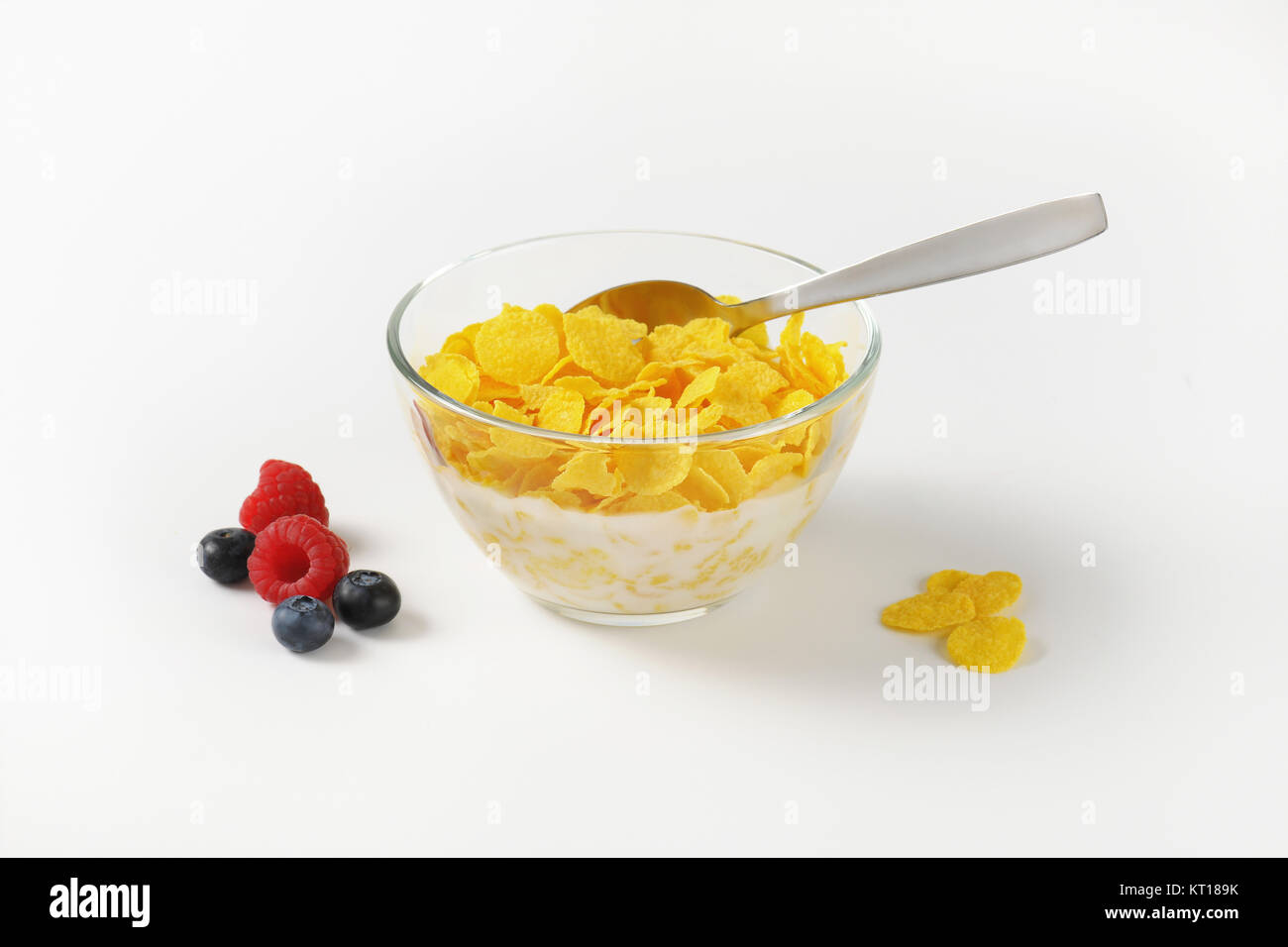 corn flakes with milk Stock Photo - Alamy
