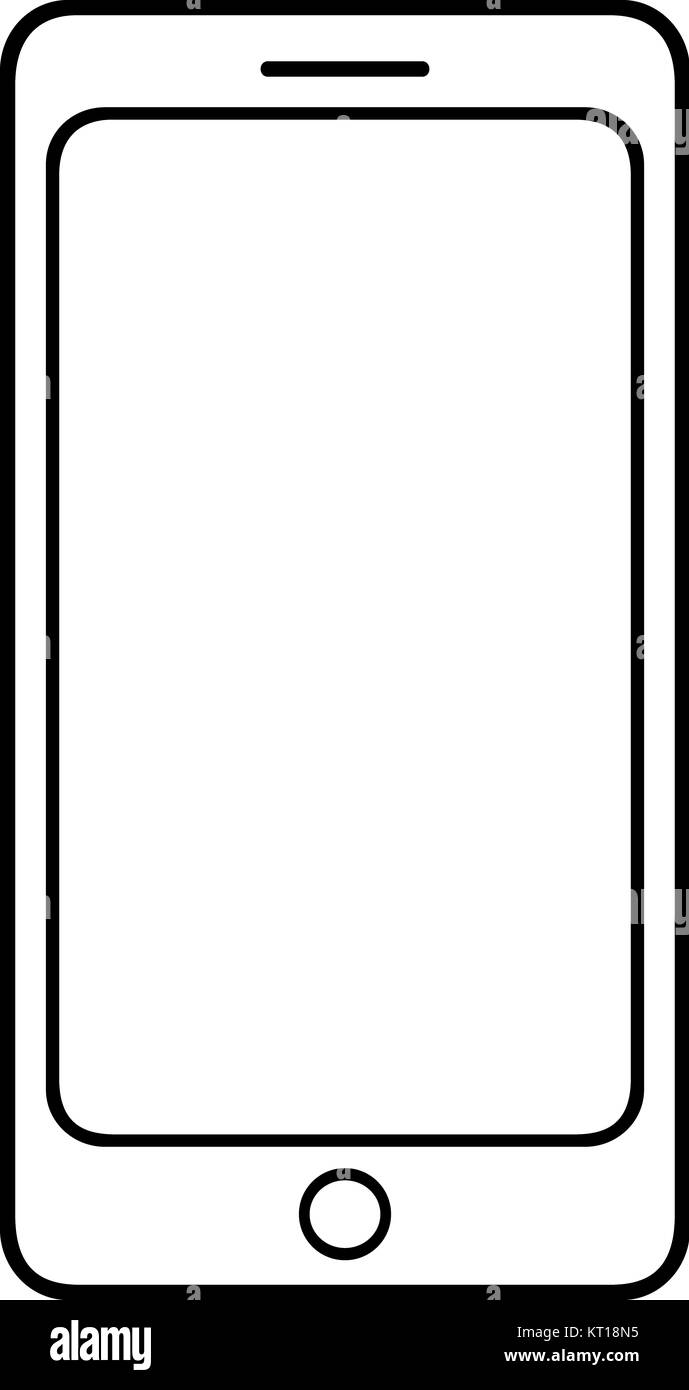 Simple smartphone vector infographic scalable Stock Photo - Alamy