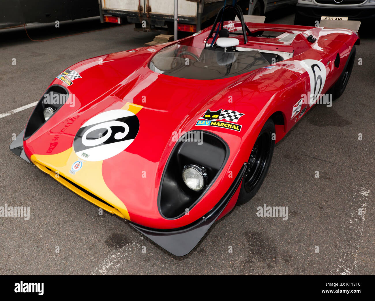 Three-quarter Front view of a Nomad B.R.M Mk III, on display at the ...