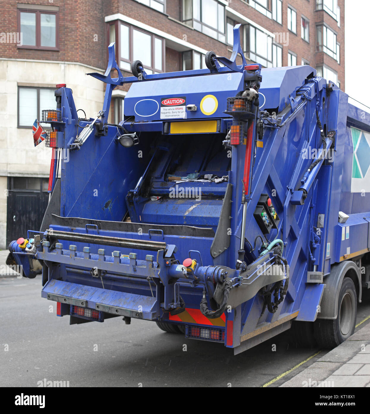 Waste management vehicle hi-res stock photography and images - Alamy