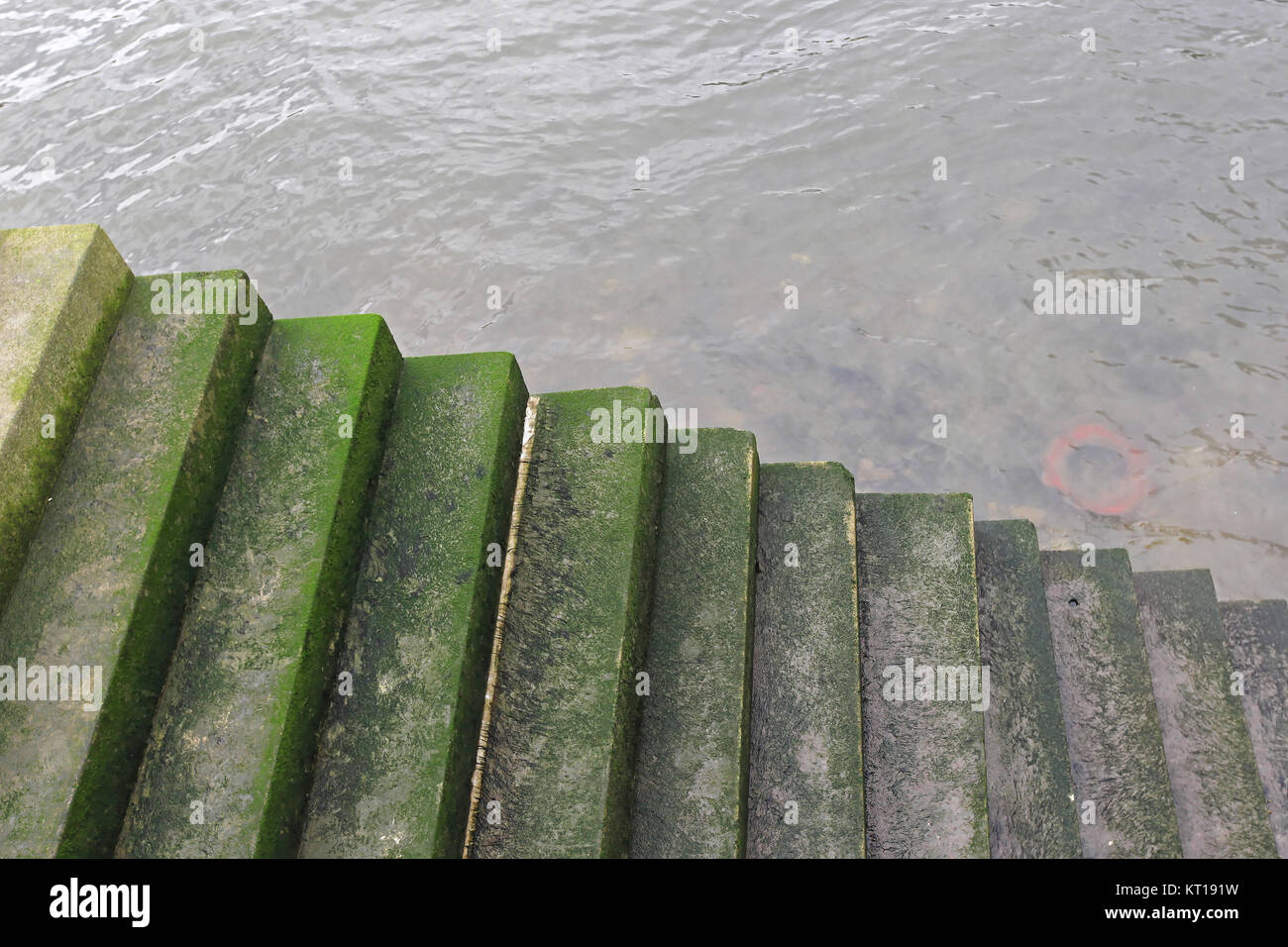 Stairs to Water Stock Photo - Alamy