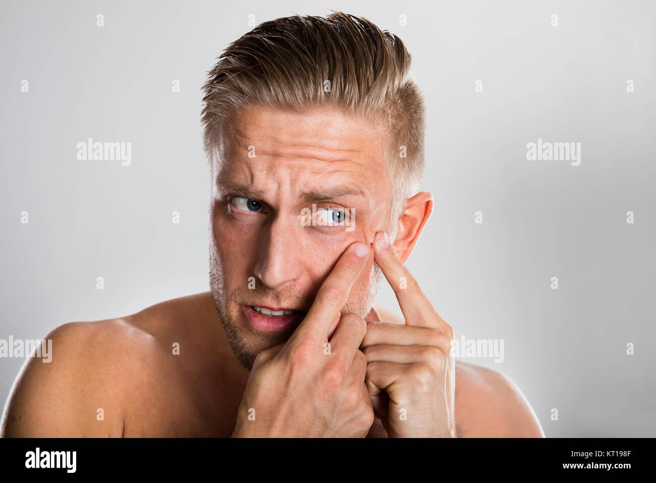 Male Hand Squeezing Face High Resolution Stock Photography and Images ...