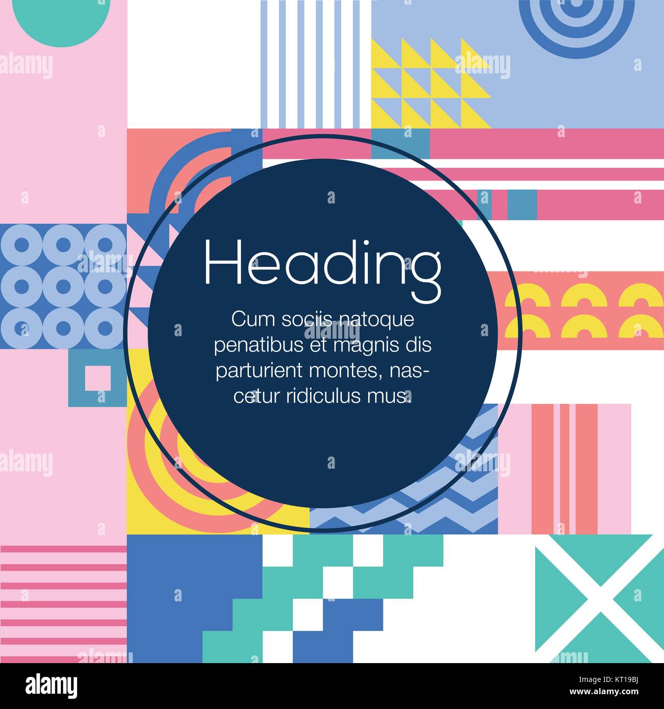 Abstract Background - modern vector template illustration Stock Vector ...