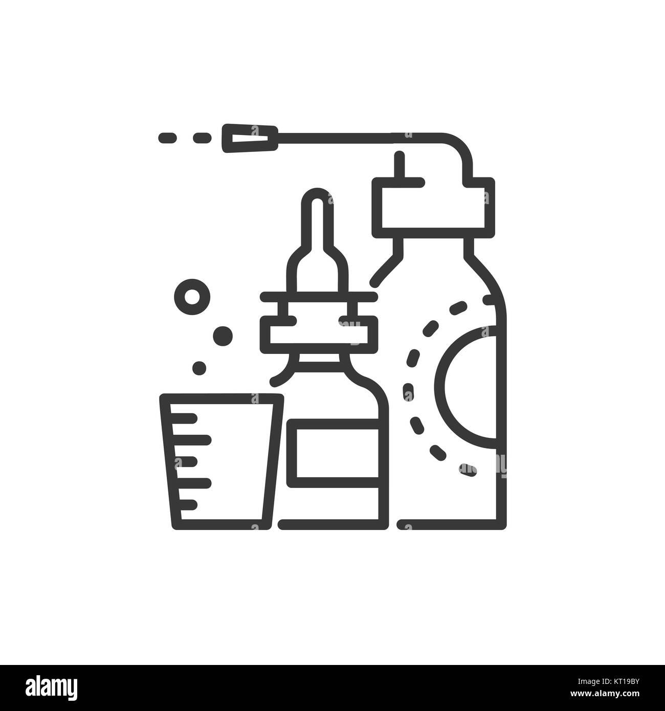 Medicines black icon vector Black and White Stock Photos & Images - Alamy