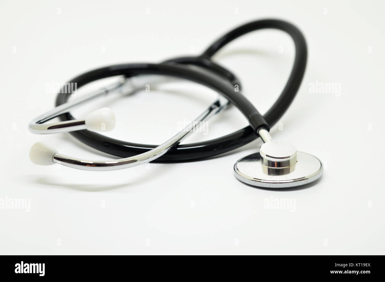 Medical stethoscope isolated Stock Photo - Alamy