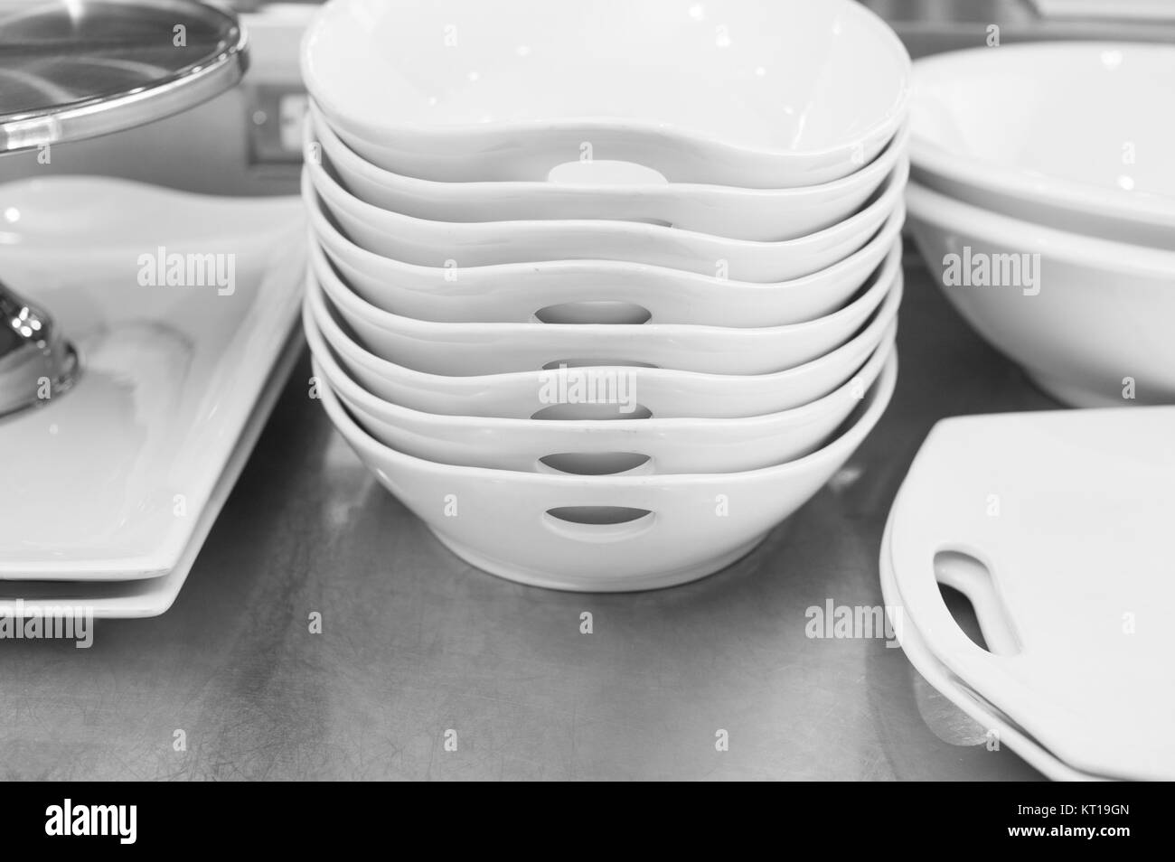 Stack of bowls Stock Photo - Alamy