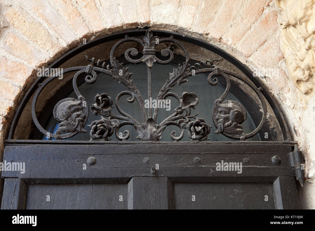 Hand made of iron decoration Stock Photo - Alamy