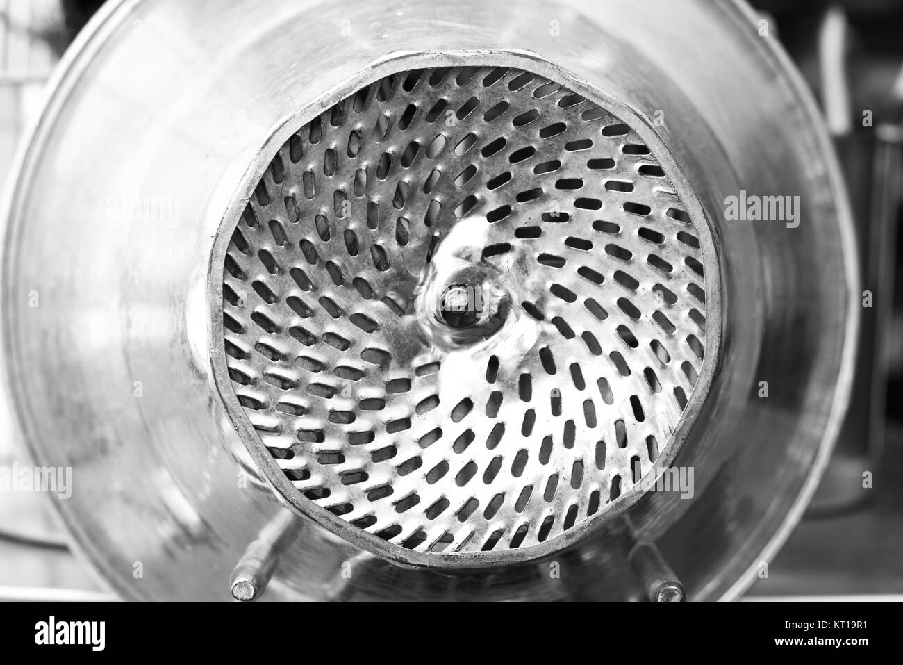 Stainless steel food mill Stock Photo - Alamy