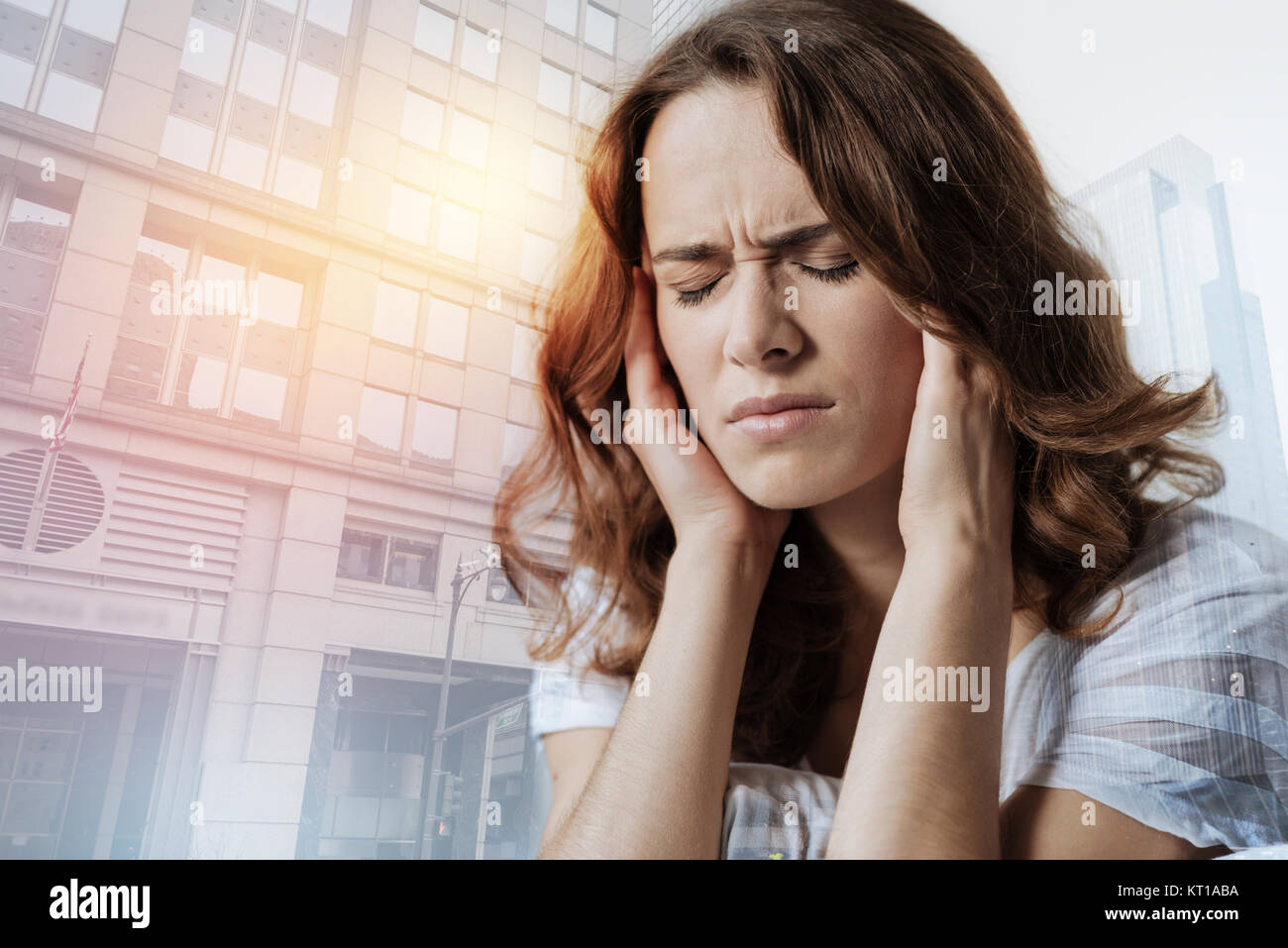 Wrinkling face hi-res stock photography and images - Alamy