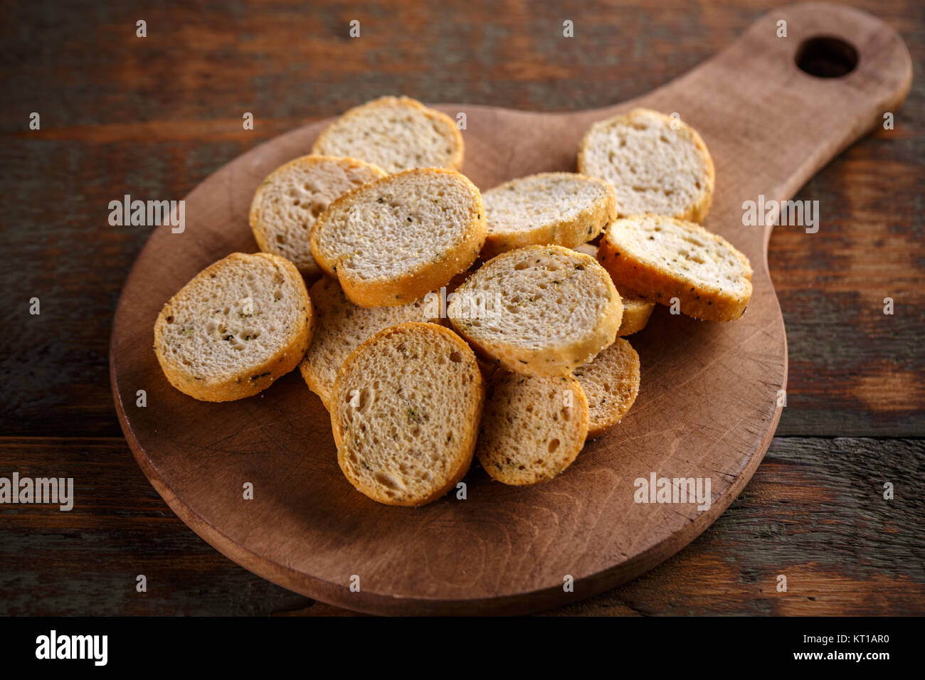 Slices dry rusk bread hi-res stock photography and images - Alamy