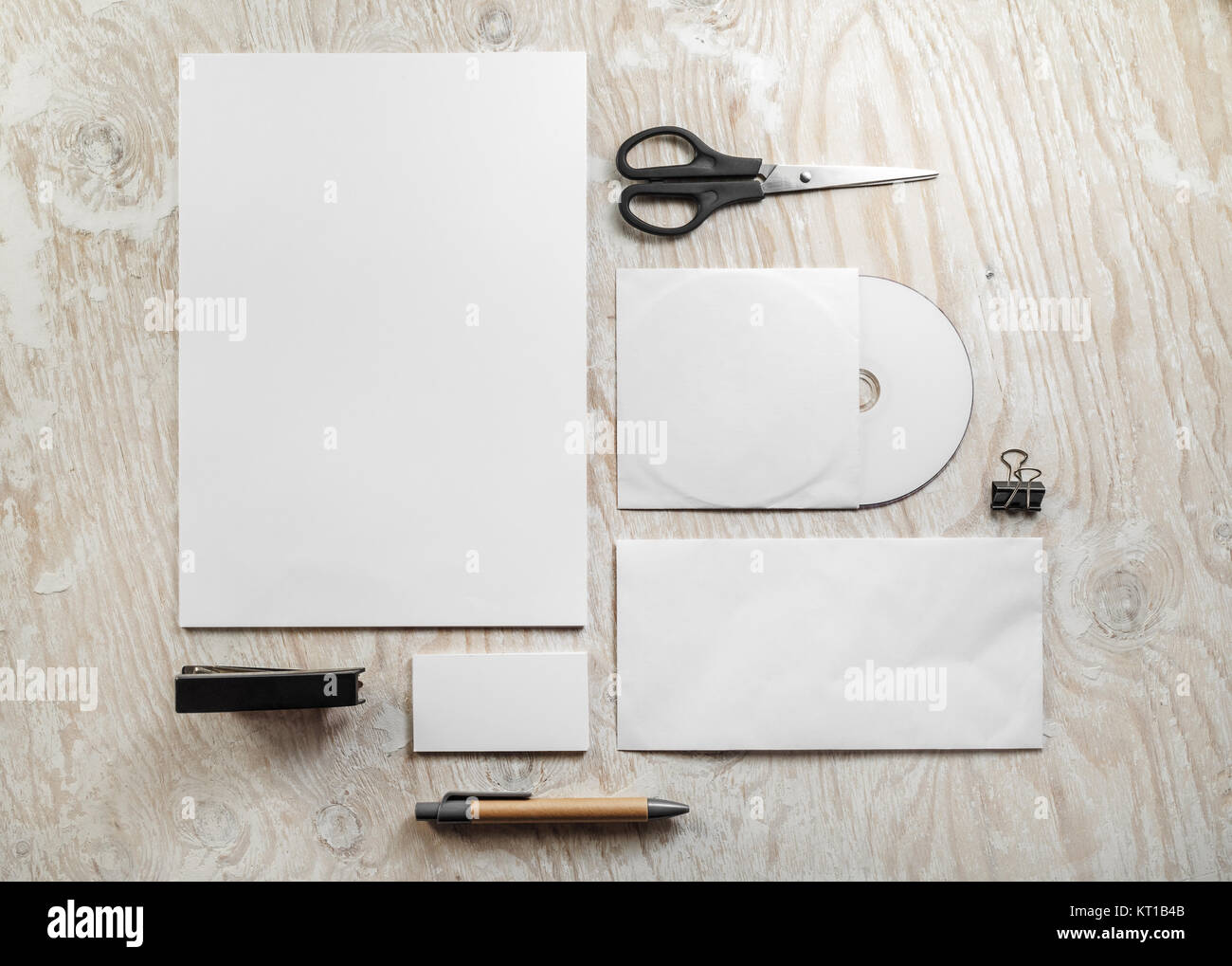 Blank branding mockup Stock Photo - Alamy