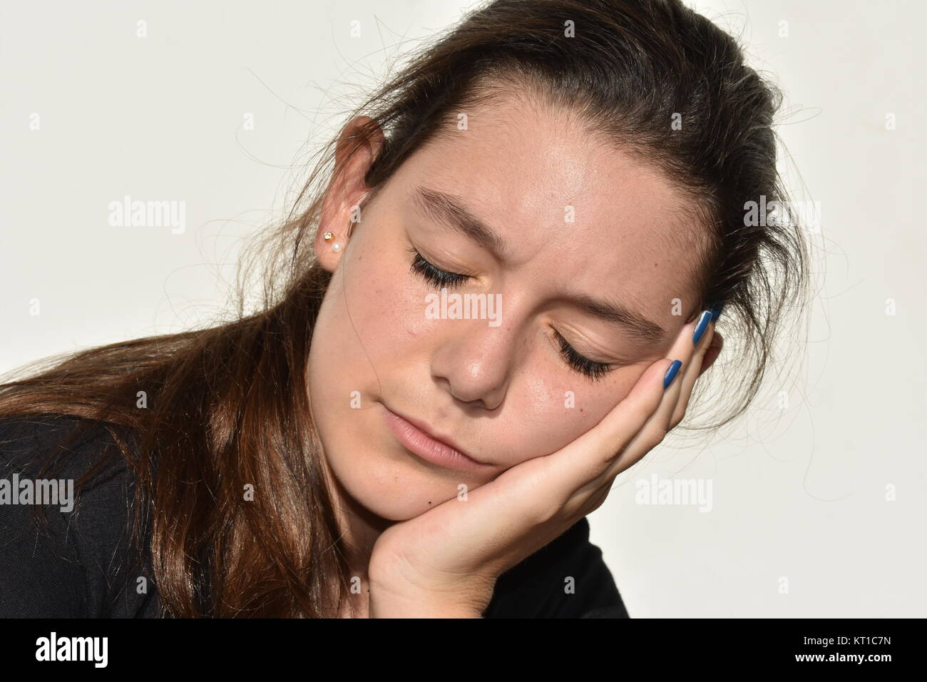 Sleepy Teen High Resolution Stock Photography and Images - Alamy