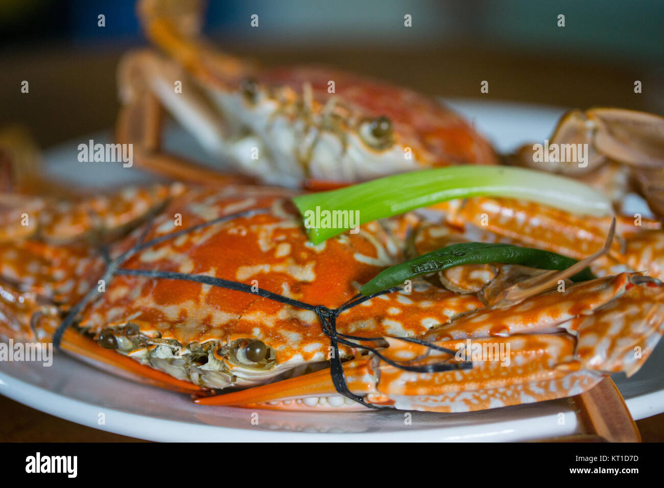 A common delicacy served in the Philippines cooked Blue Swimming Crab ...