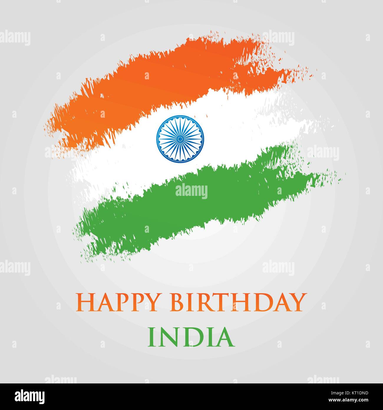 India Republic Day greeting card design vector illustration. 26 January ...
