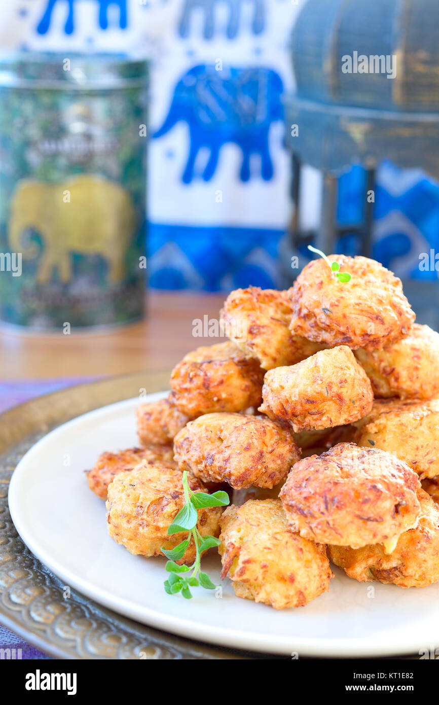 Fried cabbage kofta Stock Photo - Alamy