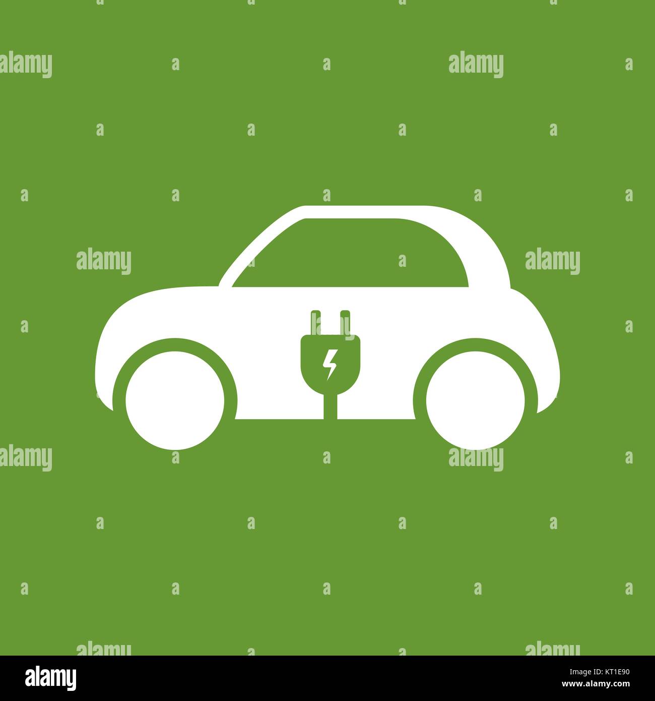 Electric car icon hi-res stock photography and images - Alamy