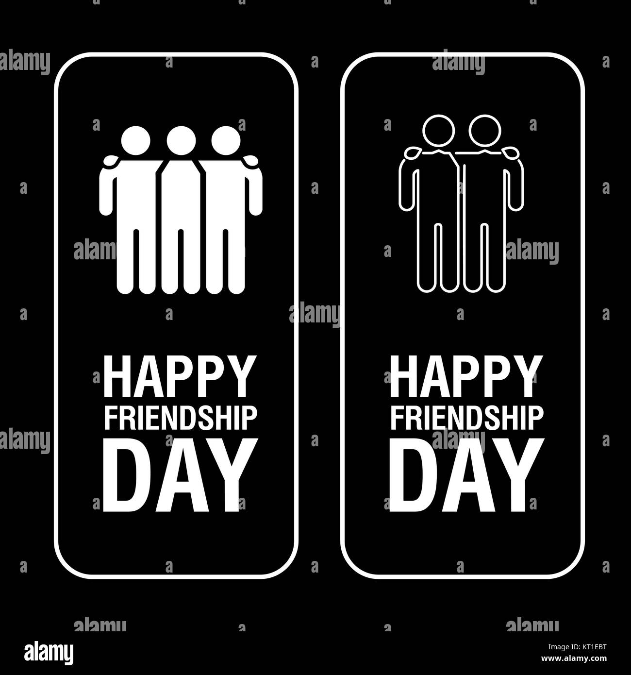 Friendship Black and White Stock Photos & Images - Alamy