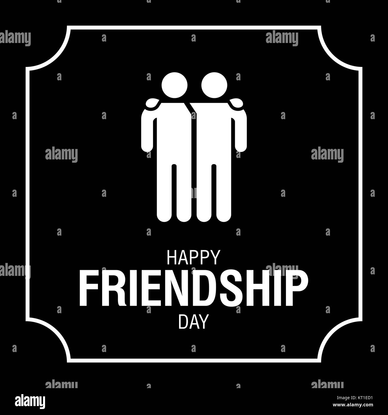 Family holiday celebration friendship Black and White Stock Photos ...