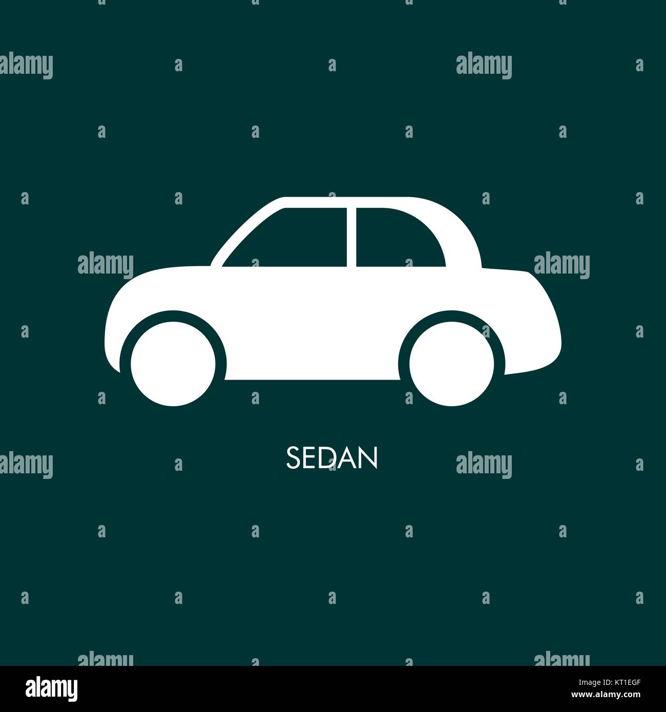 Car body type vector flat style illustration icon Stock Vector Image ...