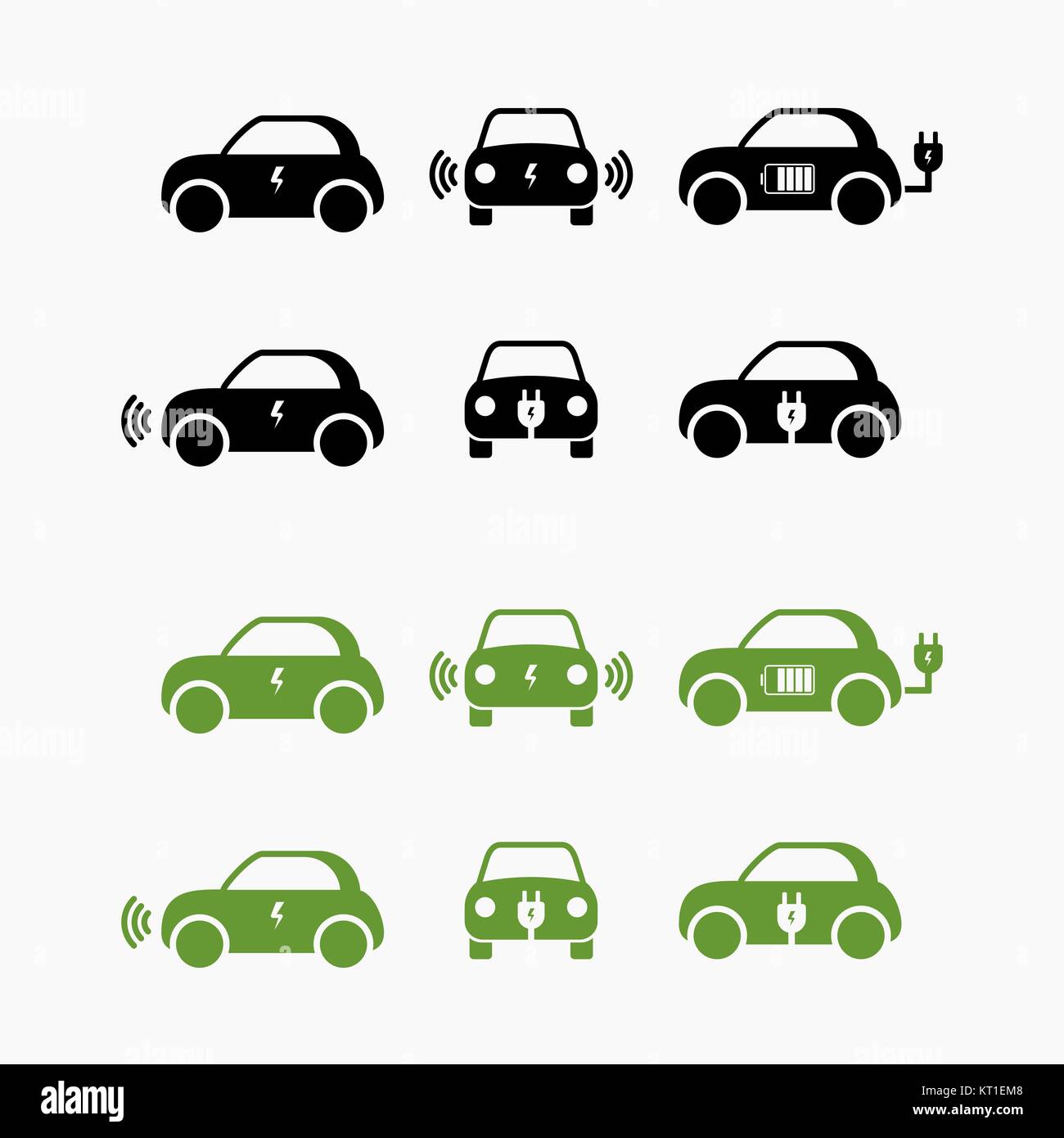 Electric car icon. vector illustration. E-car sign Stock Vector Image ...