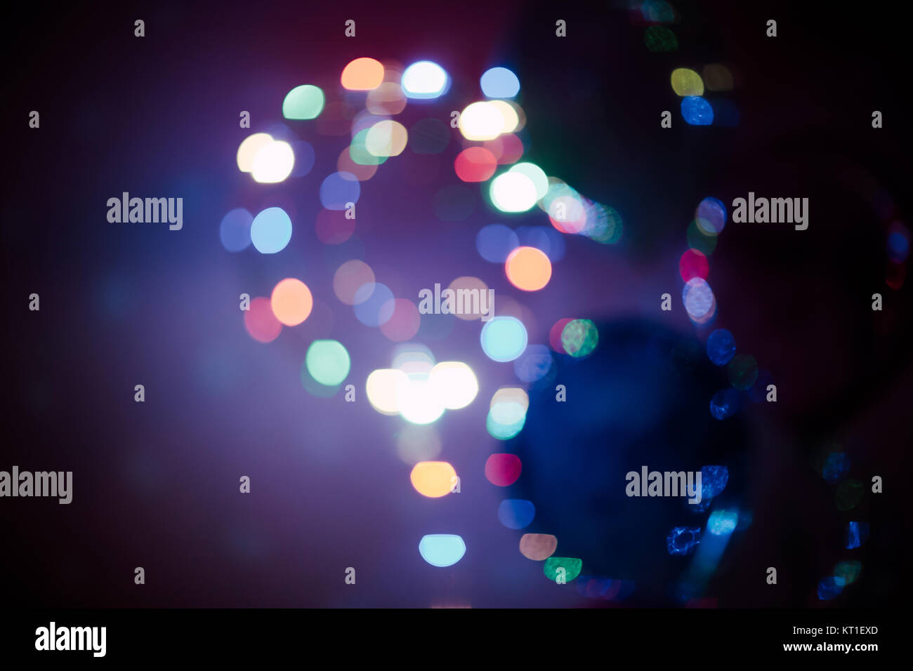 bokeh blurred background glowing balloons Stock Photo - Alamy