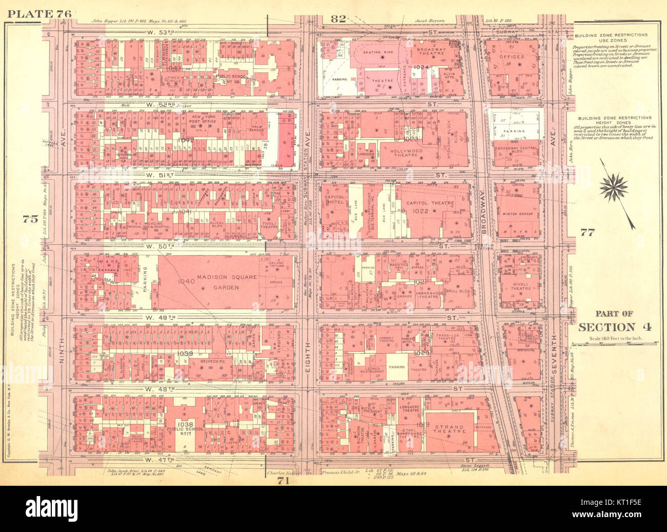 The Bromley Manhattan Plate 076, published in 1955, is an example of ...